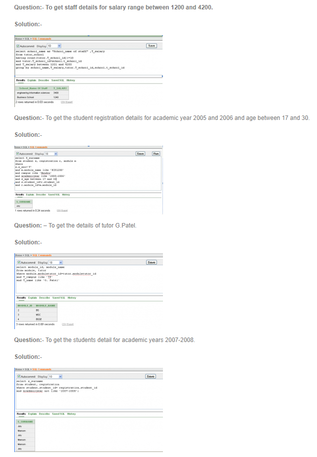 Data manipulation SQL homework help